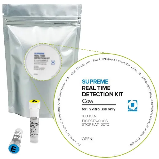 REAL TIME PCR DETECTION TEST KIT SUPREME Meat Cow - BioPremier